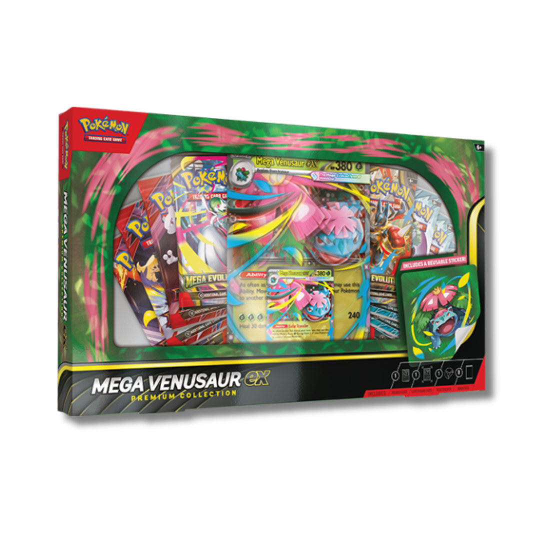 Pokémon TCG: Mega Venusaur ex Premium Collection [ENG][PREORDER ...