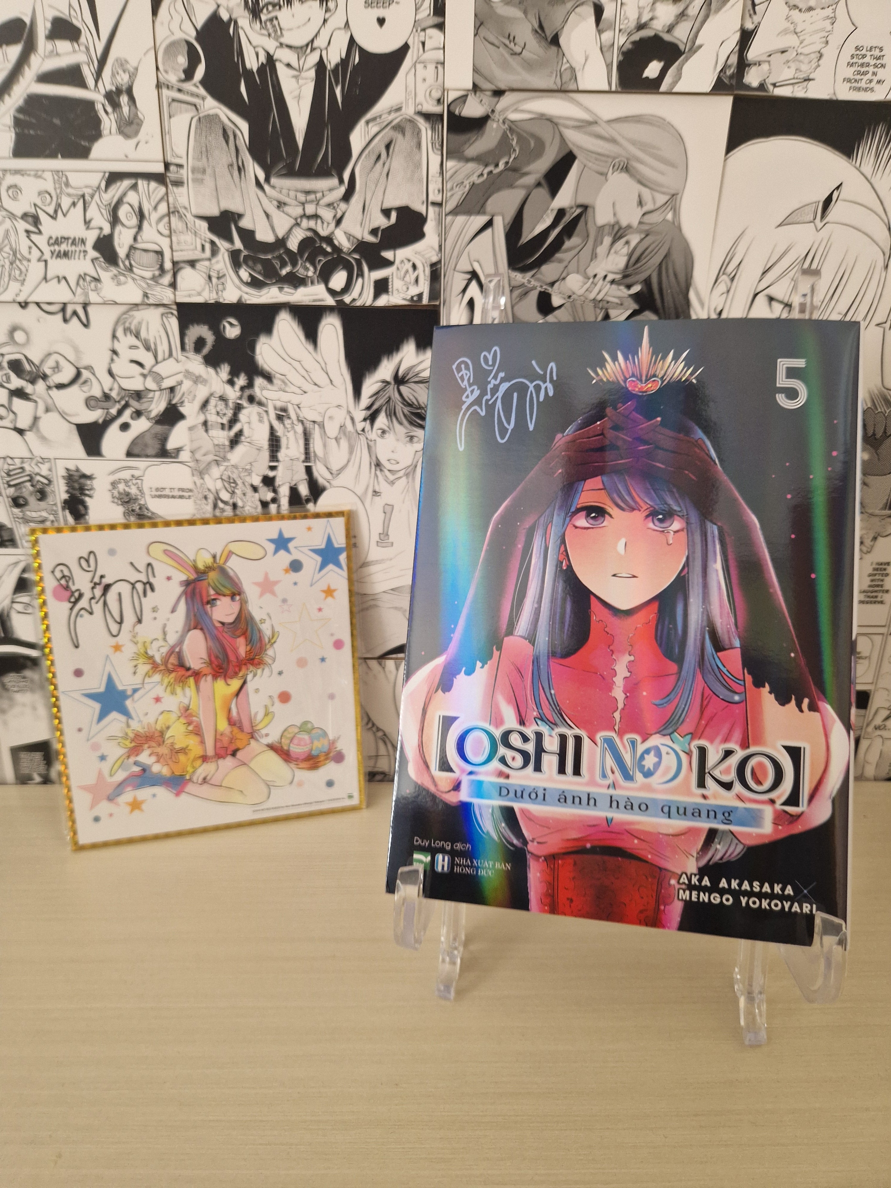 Variant Cover Oshi No Ko N. 5 + Shikishi [VIETNAM] – Senpai Manga Shop